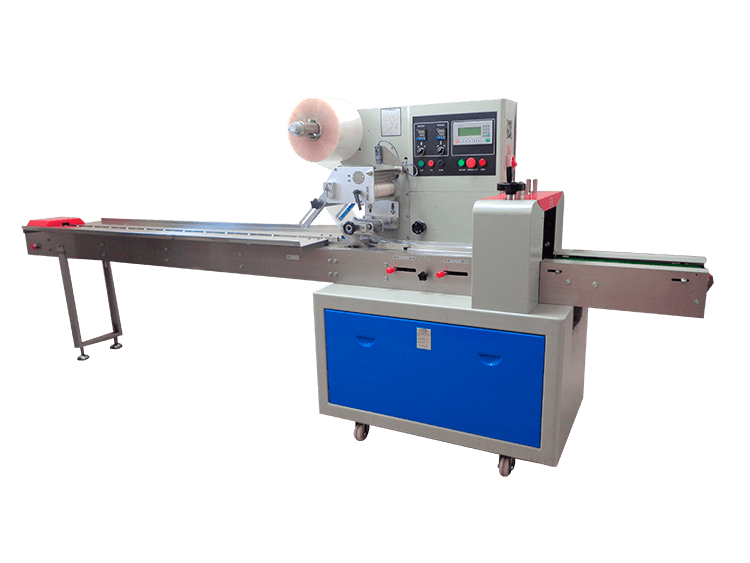 Máquina envolvedora EHFLPACK-350B para alimentos